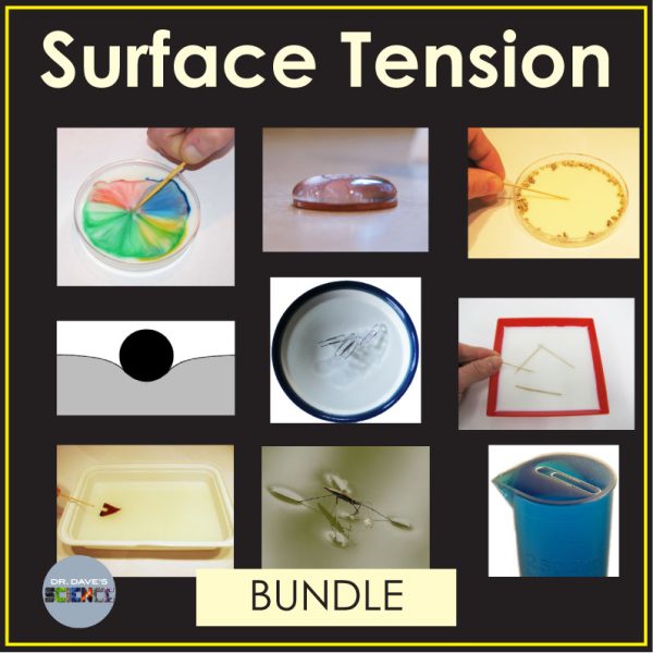 Force of Surface Tension Properties of Water Activities Bundle ...