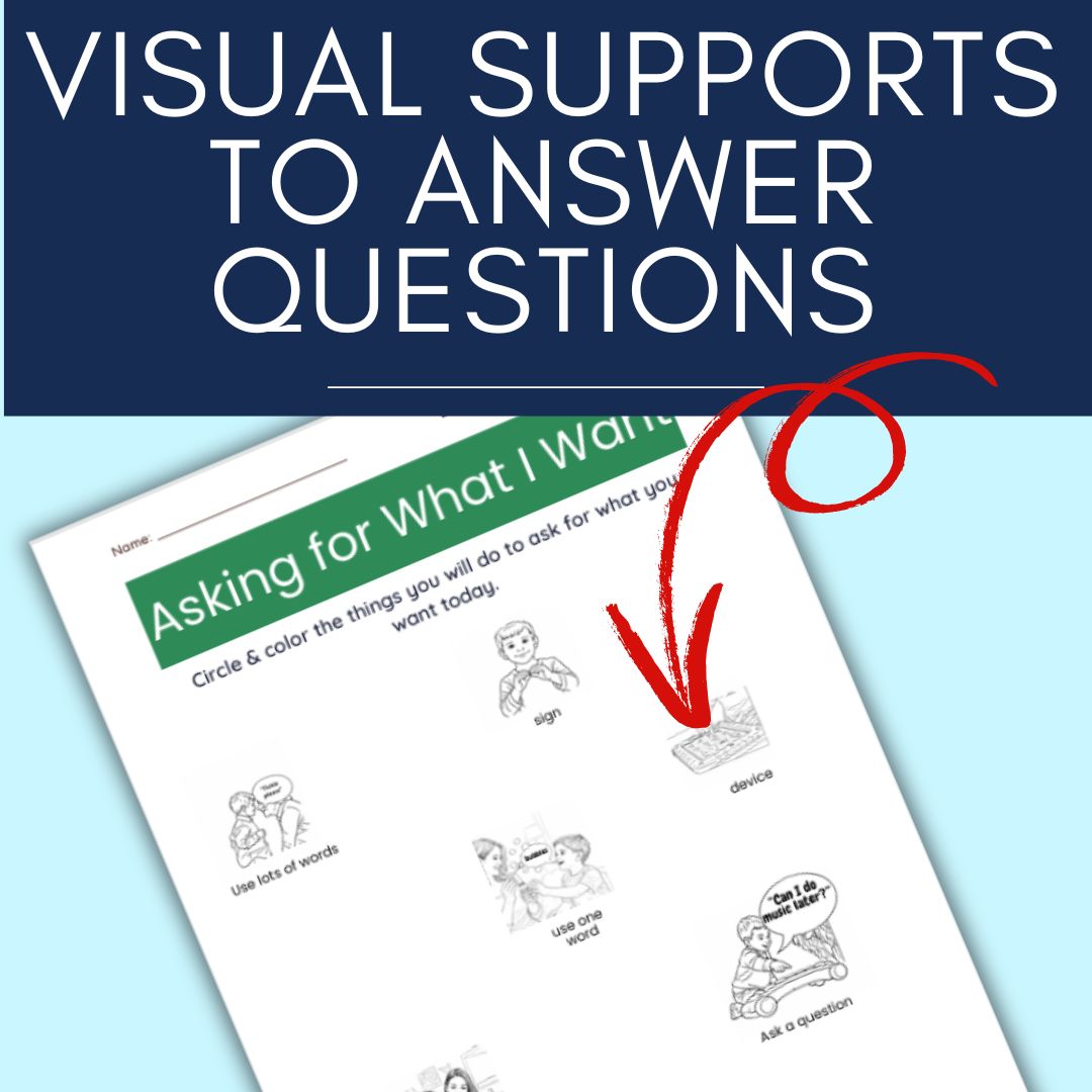 Asking for What I Want Requesting Worksheets & Activities Autism Social ...