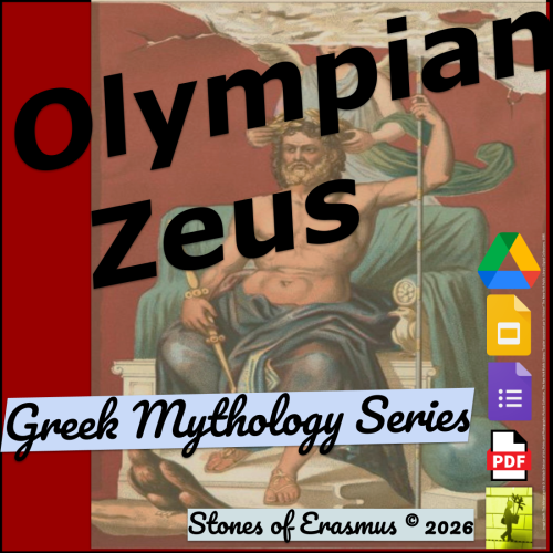 Olympian Zeus Greek Mythology Themed Unit | Middle & High School ELA ...