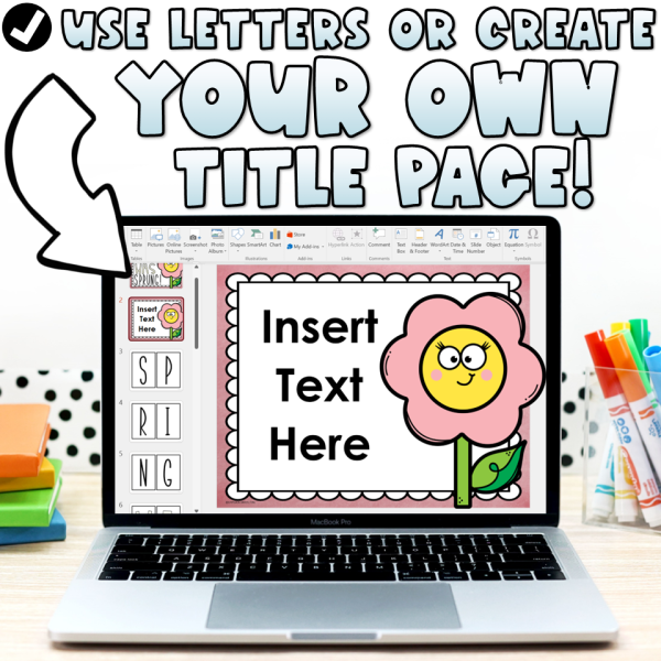 Spring Bulletin Board Flowers Blooming Door Decorations Display ...