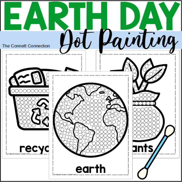 Earth Day Dot Painting - A Fine Motor Art Activity | Made By Teachers