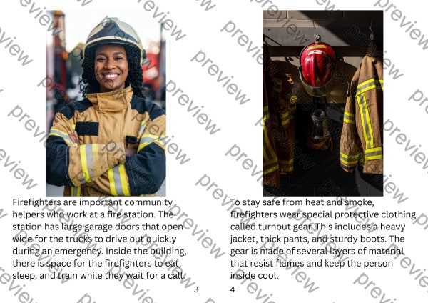 Guided Reading Level L - Firefighters Keep Us Safe (with Lesson Plan ...