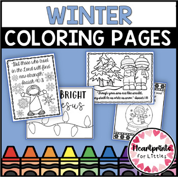 Christian Winter Coloring Pages for Kids | Sunday School Bible Coloring ...