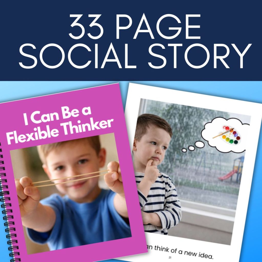 Flexible Thinking Autism SEL Bundle Preschool Social Skills Story ...