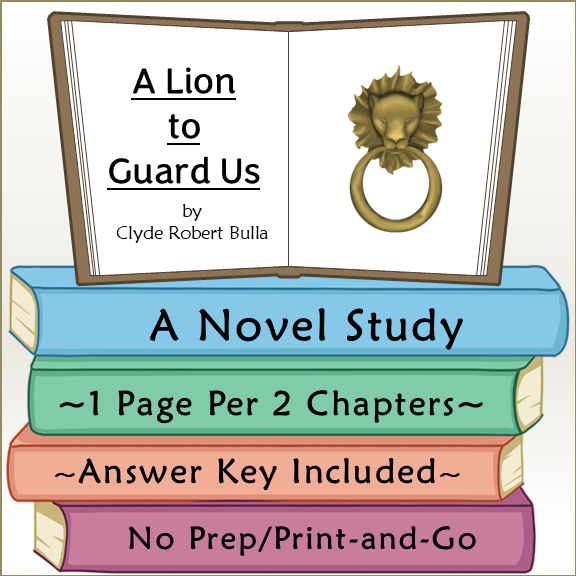 A Lion to Guard Us Novel Study | Made By Teachers