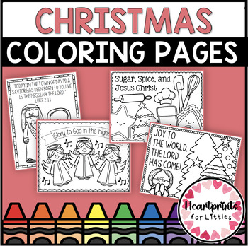 Christian Christmas Coloring Pages for Kids | Sunday School Bible ...