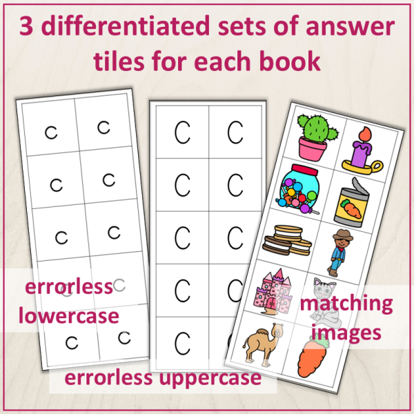Errorless and Matching Alphabet Beginning Sounds Adapted Interactive ...