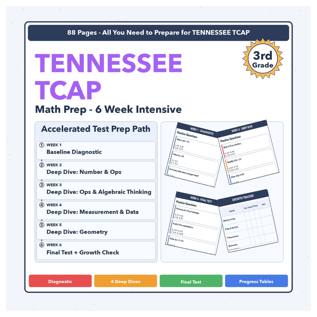 Grade 3 TCAP Math | Made By Teachers