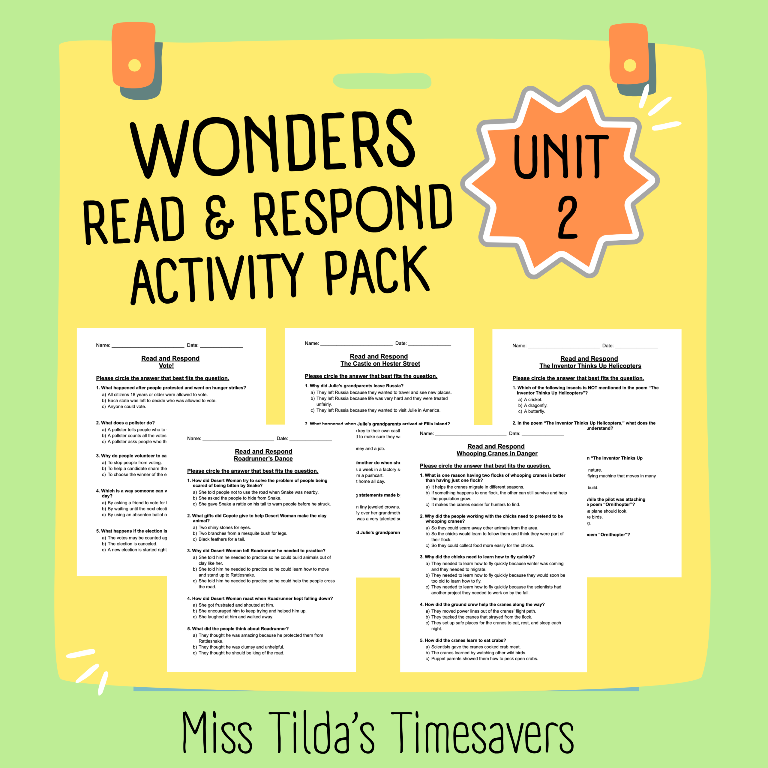 The Future of Transportation - Grade 5 Wonders - Made By Teachers