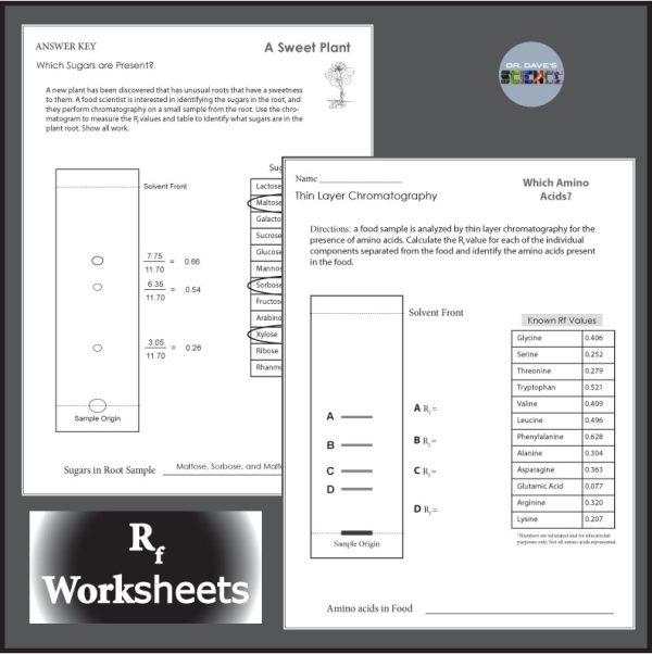 Paper Chromatography Reading Comprehension, Thin Layer Worksheets ...
