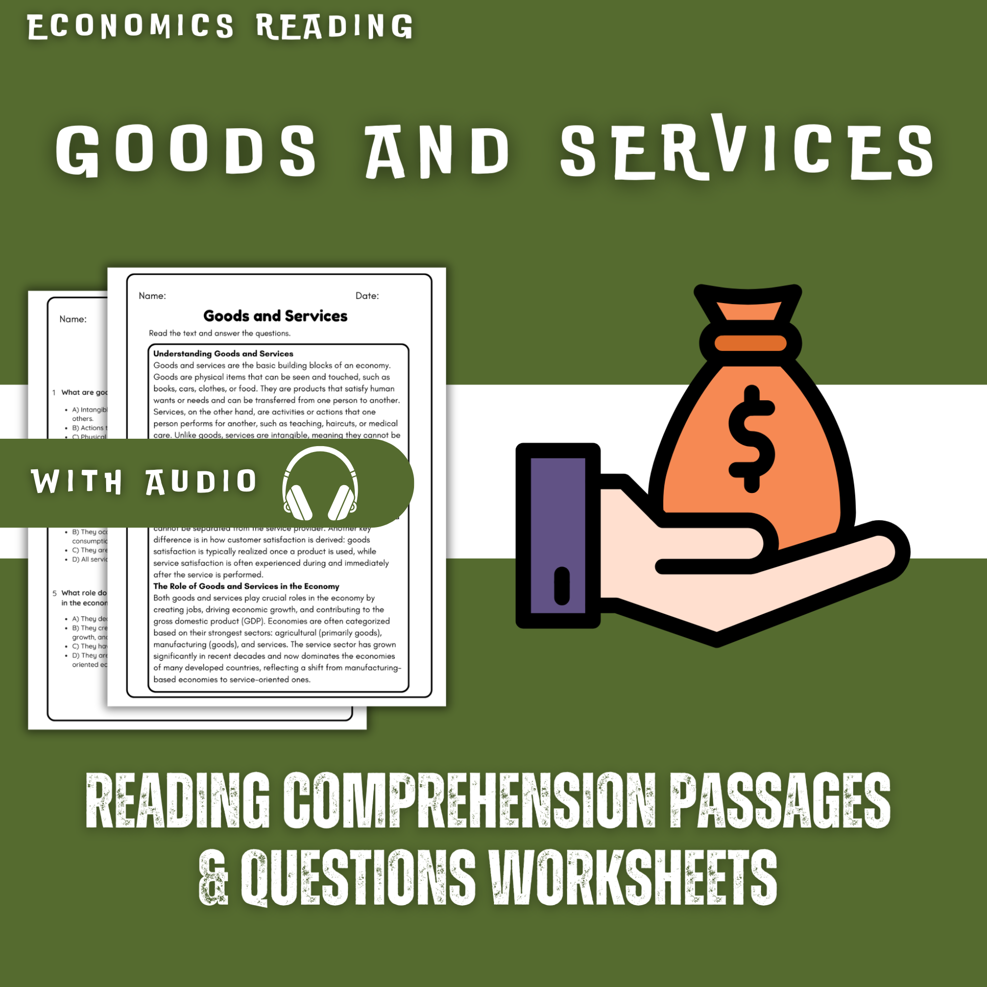 The History of World Religions Reading Comprehension Worksheet with ...