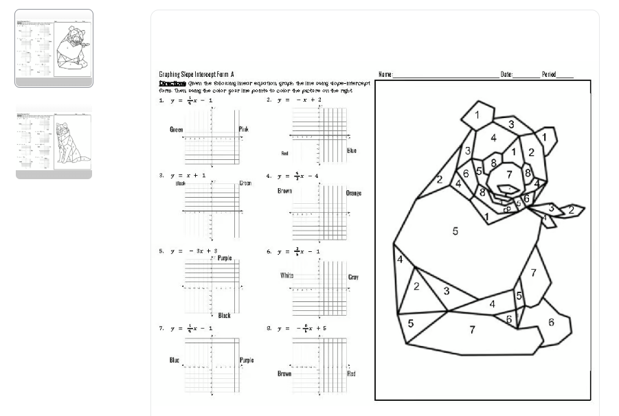 Distributive Property (Signed Numbers) Coloring Pages - Made By Teachers