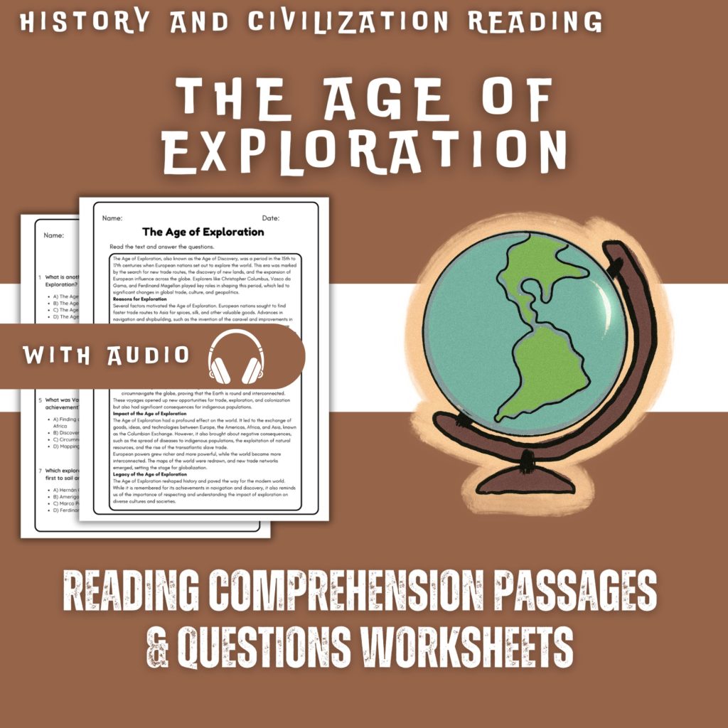 The Age of Exploration_ Famous Explorers and Discoveries Reading ...
