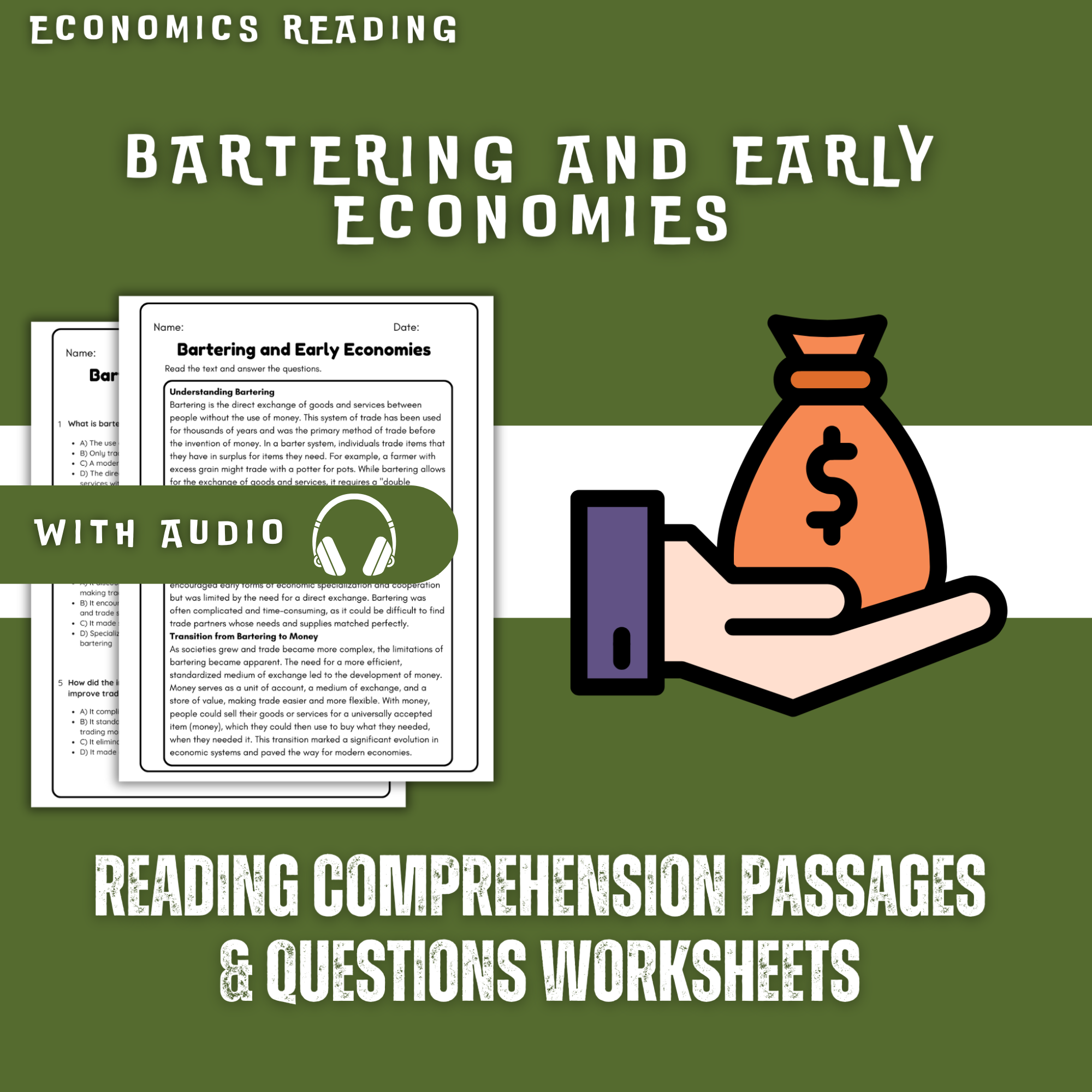 The Rise of Islam Reading Comprehension Worksheet with Questions and ...