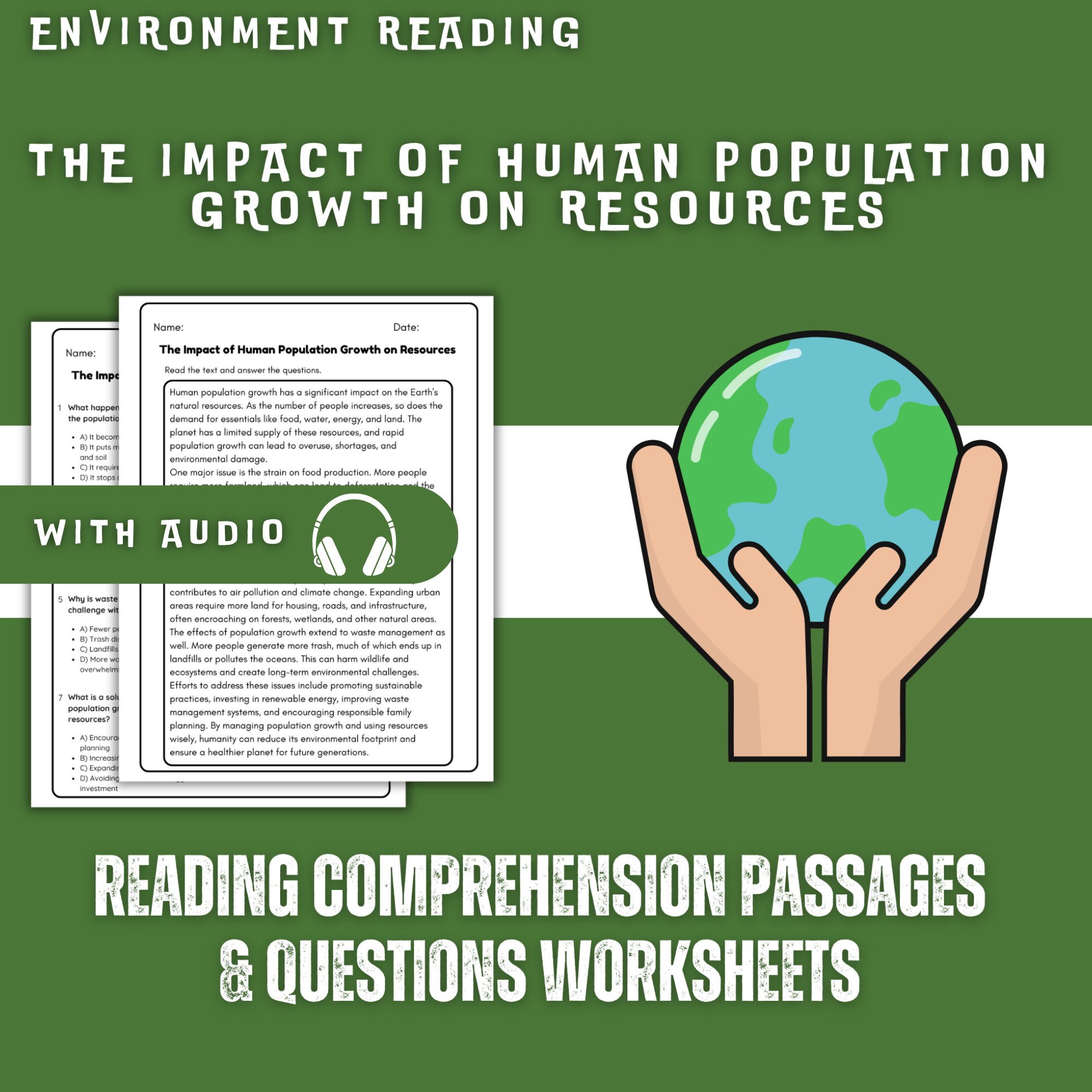 The Role of National Parks in Conservation Reading Comprehension ...